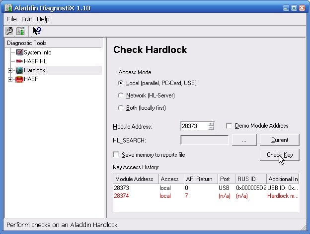 CONVAL LICENSING – HARDLOCK KEYS